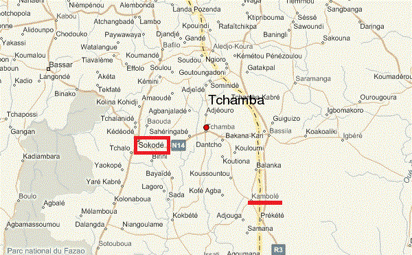 Réalisations au Togo dans la région centrale de Sokobé (Préfecture ...